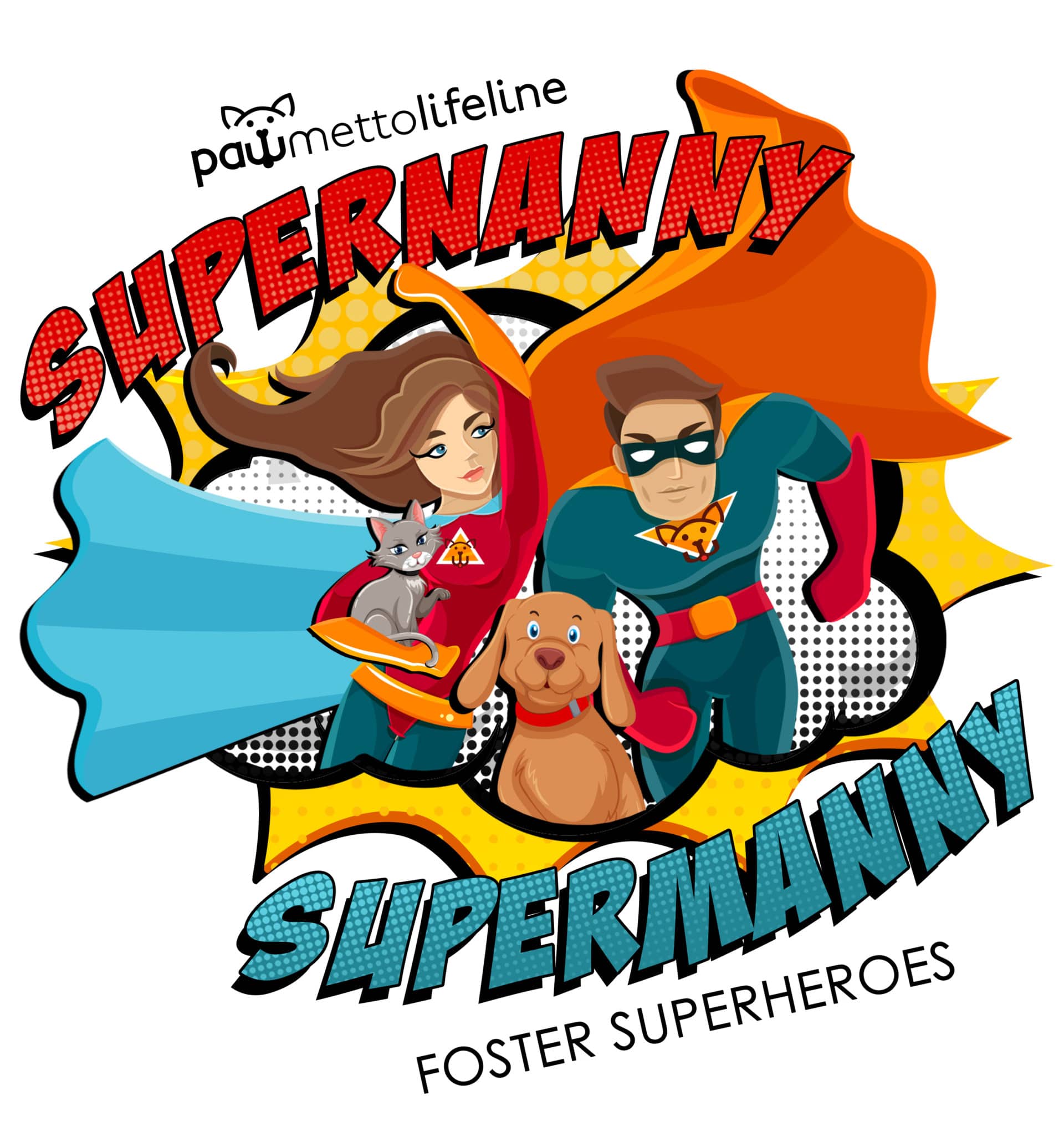 Supermanny Supernanny Logo Original | Pawmetto Lifeline